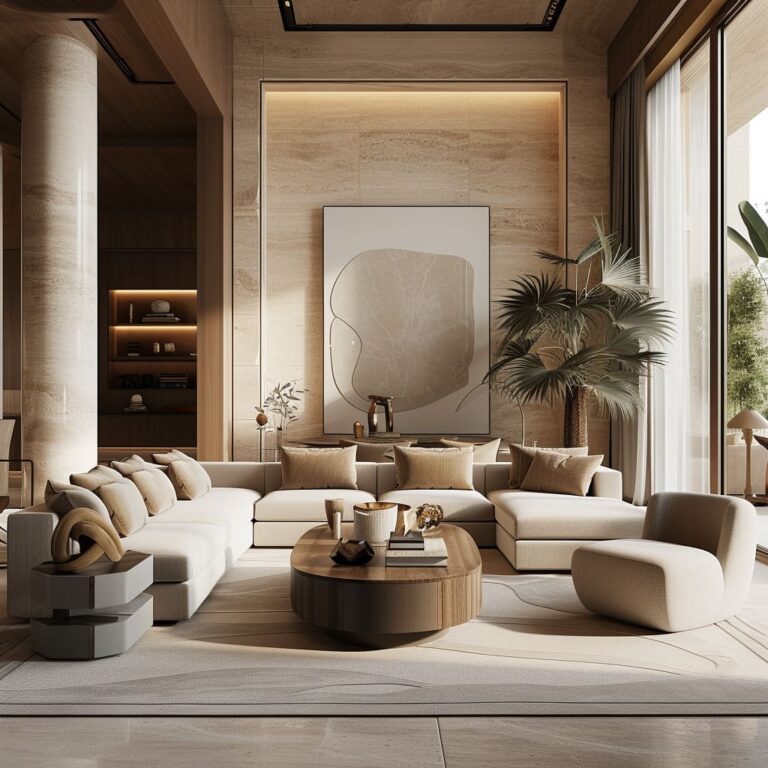 Travertine and Limestone in Luxury Modern Interiors | FH
