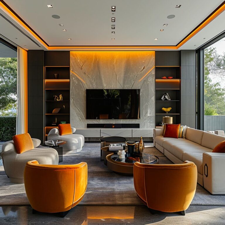 Designing Living Room Around Modern Television Experience