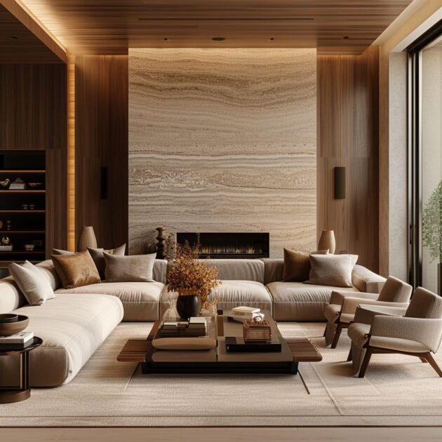 Travertine and Limestone in Luxury Modern Interiors | FH