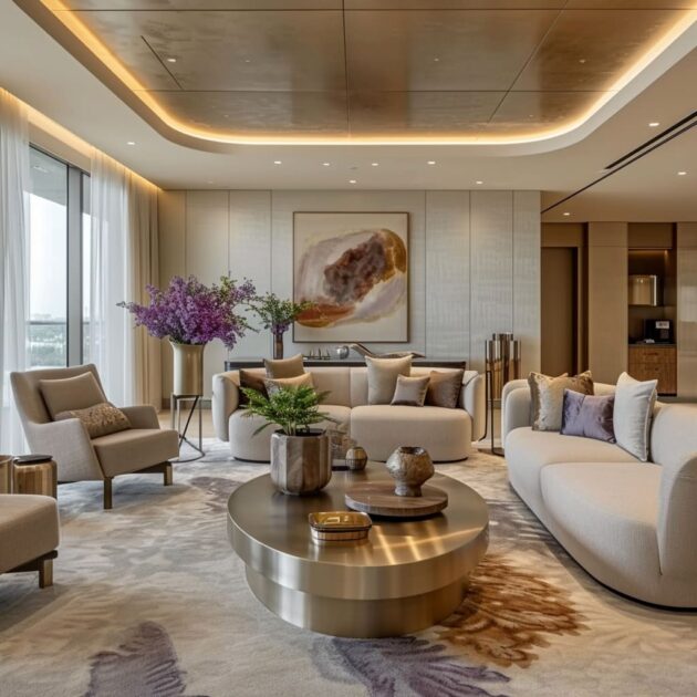 Modern Living Room Interior Design Ideas of Comfort and Chic