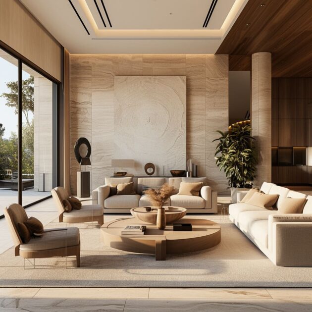 Travertine and Limestone in Luxury Modern Interiors | FH