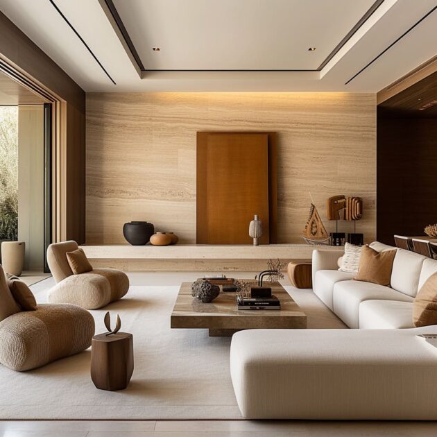 Travertine and Limestone in Luxury Modern Interiors | FH