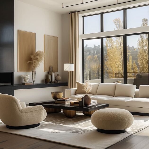 How Textured Fabrics Transform Home Living Room Interiors