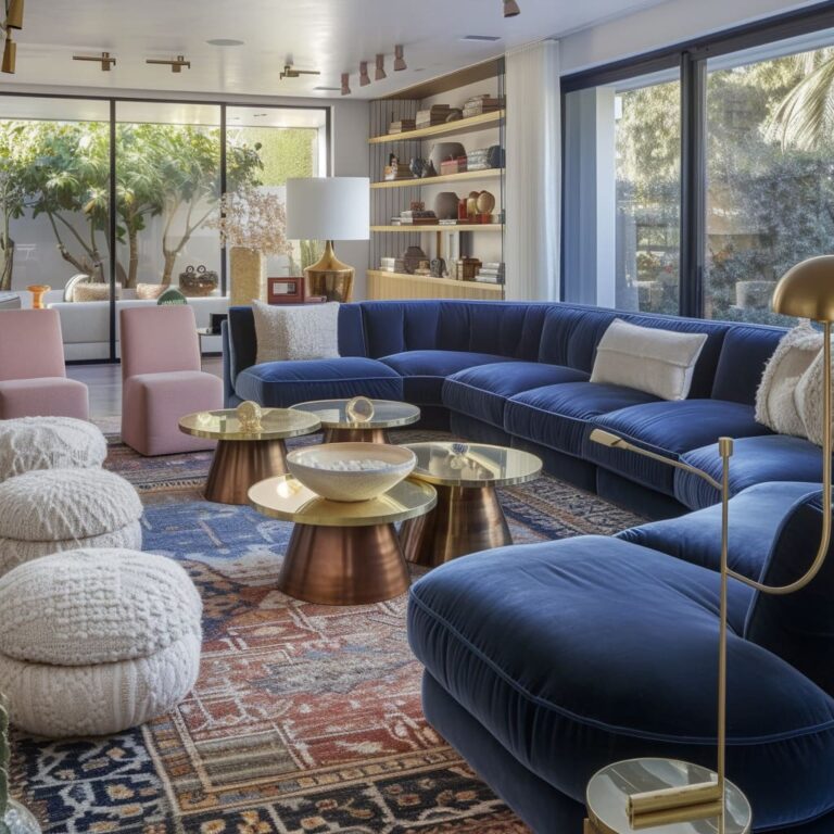 Elegance Woven: The Interplay of Plush Fabrics and Lustrous Metals in ...
