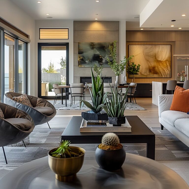 Living in Style: The Interplay of Space, Texture, and Comfort in Modern ...
