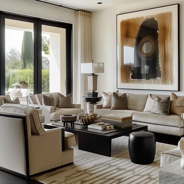 How Textured Fabrics Transform Home Living Room Interiors