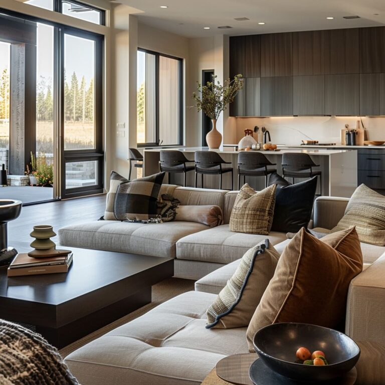 Living in Style: The Interplay of Space, Texture, and Comfort in Modern ...