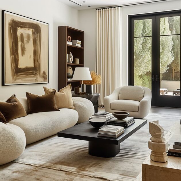 How Textured Fabrics Transform Home Living Room Interiors
