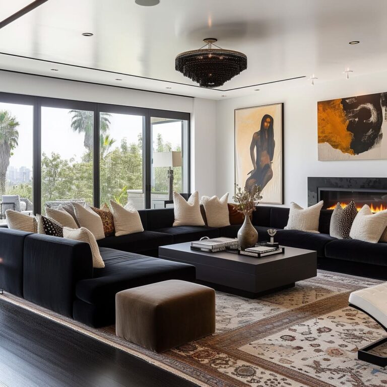Perfect Living Room Ambiance Through Detail-Oriented Design