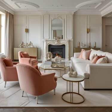 Classic Elegance: Timeless Living Room Interiors with Grace