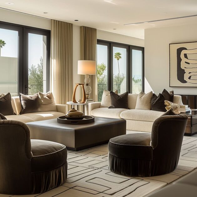 How Textured Fabrics Transform Home Living Room Interiors