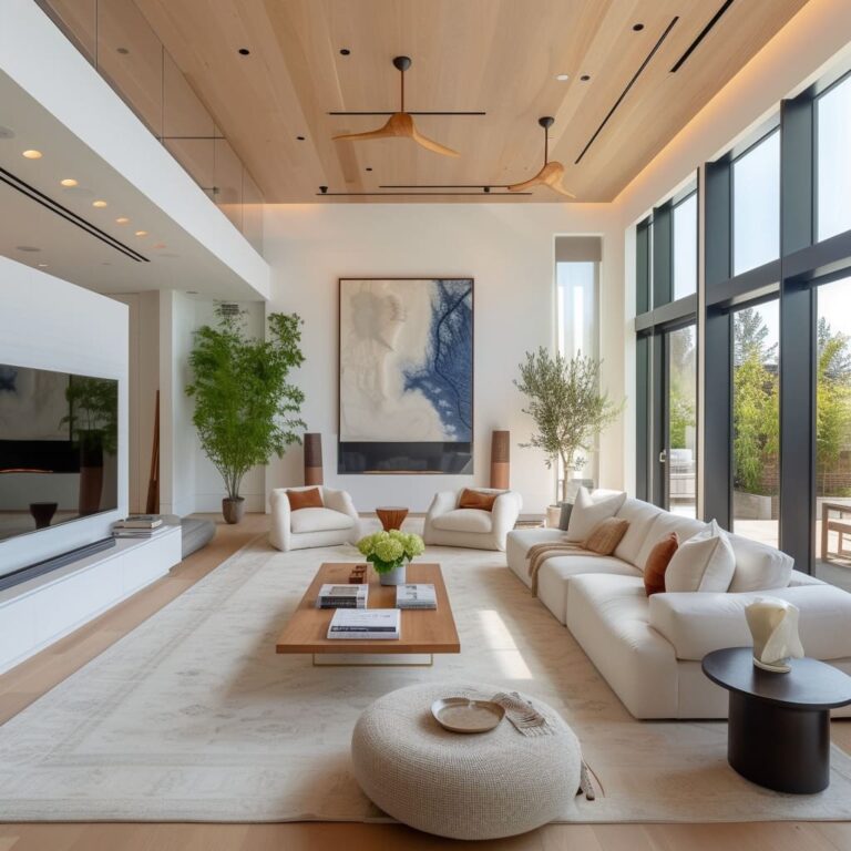 Functional Layouts for Comfortable Living Room Interior | FH