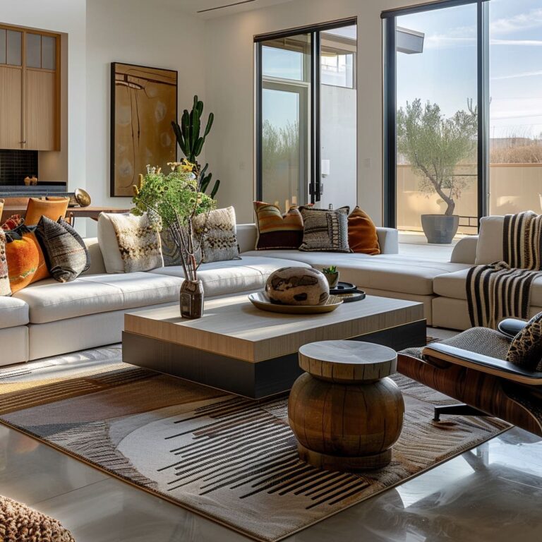 Living in Style: The Interplay of Space, Texture, and Comfort in Modern ...