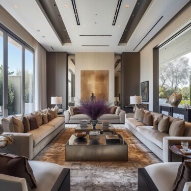 Living room: The Convergence of Comfort in Interior Artistry