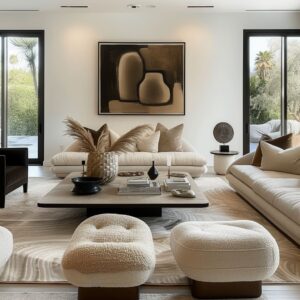 How Textured Fabrics Transform Home Living Room Interiors