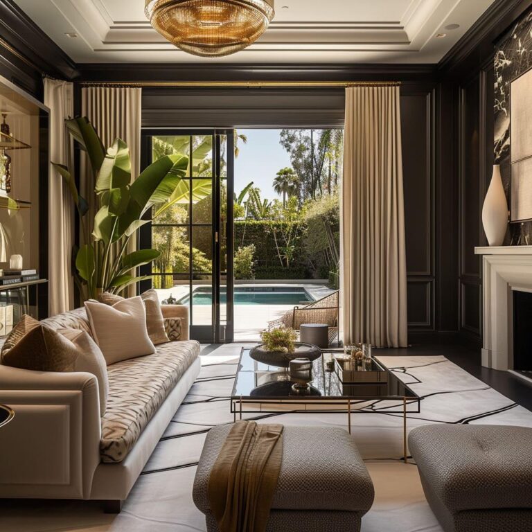 Luxury Living Room Ideas with The high-grade fabric