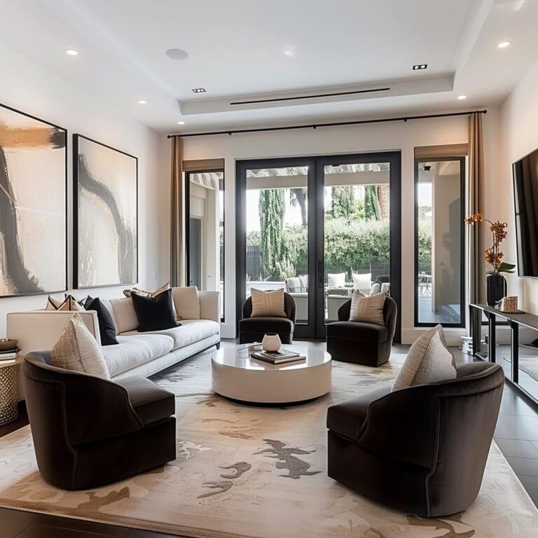 The Role of Texture & Cohesive Color Schemes in Modern-Transitional ...