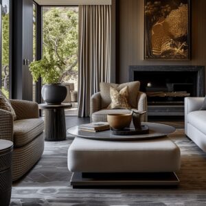 Bespoke Contemporary Luxury Living Room Interior Design | FH