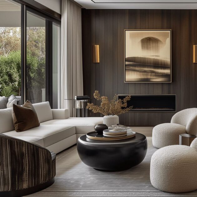 Bespoke Contemporary Luxury Living Room Interior Design | FH