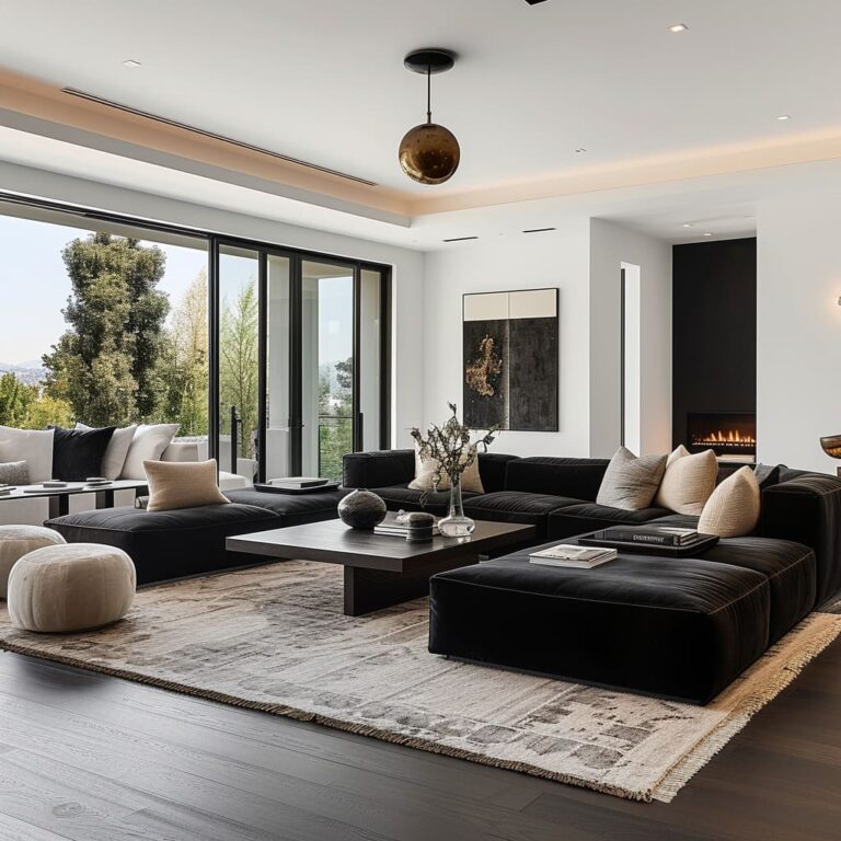 Perfect Living Room Ambiance Through Detail-Oriented Design