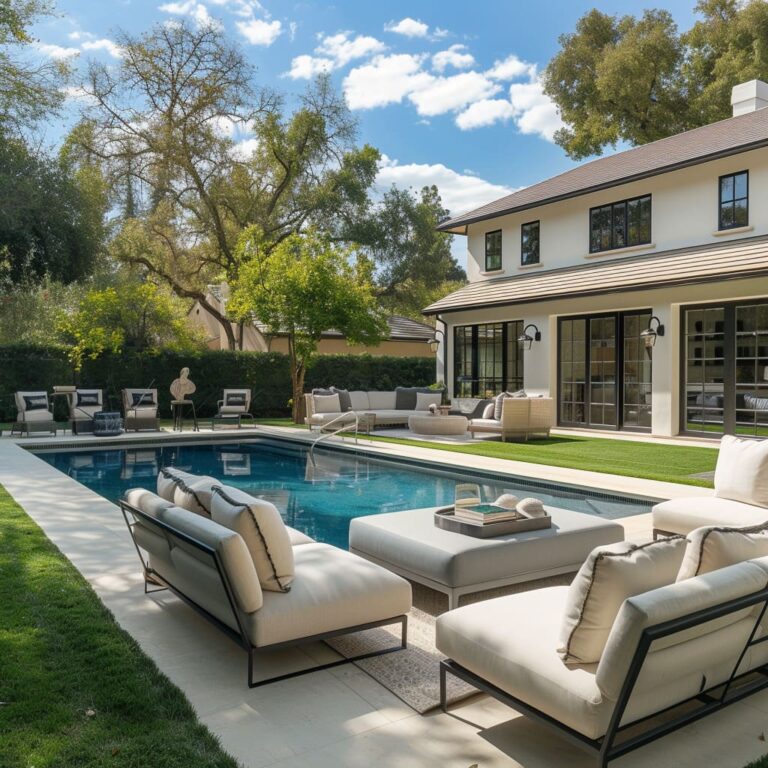 The Art of Transitional Style Outdoor Sitting Spaces