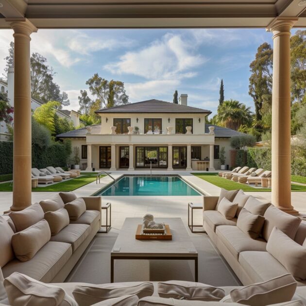 The Art of Transitional Style Outdoor Sitting Spaces