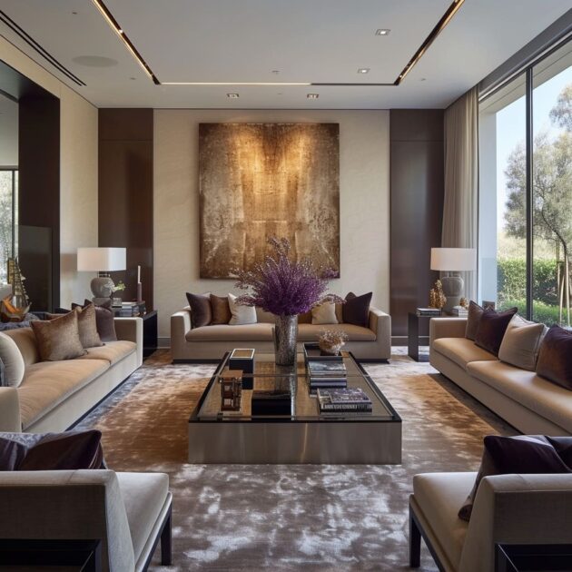 Living room: The Convergence of Comfort in Interior Artistry