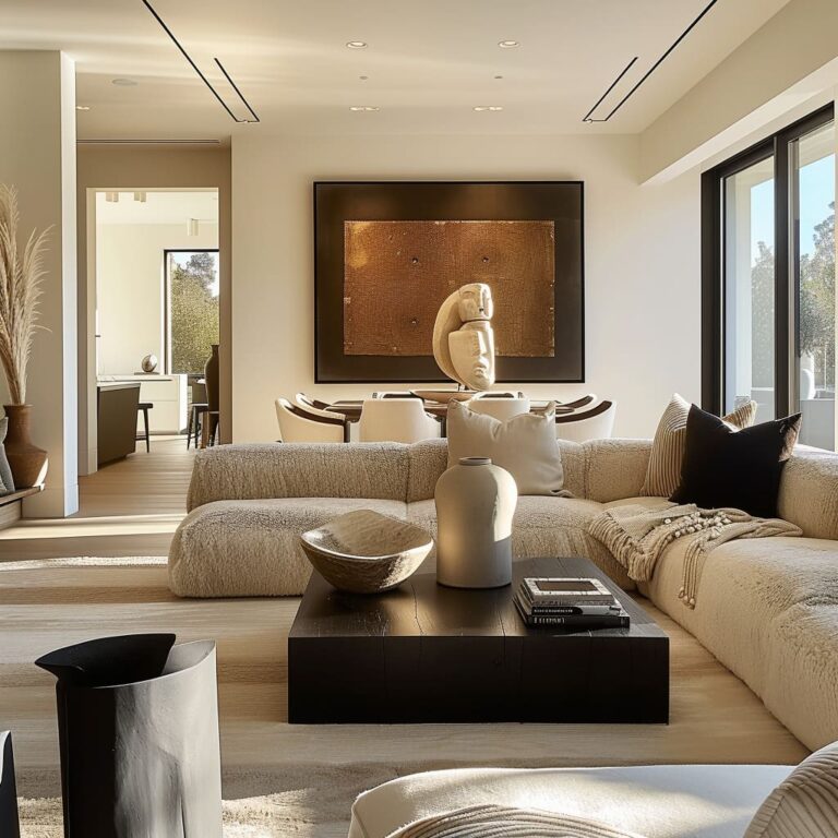 How Textured Fabrics Transform Home Living Room Interiors