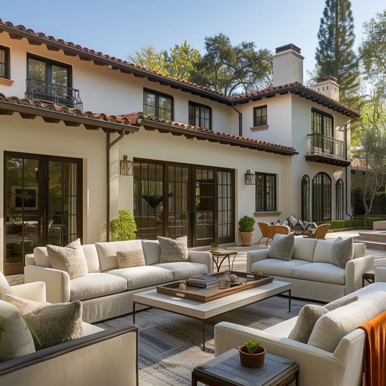 The Art of Transitional Style Outdoor Sitting Spaces