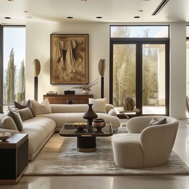 How Textured Fabrics Transform Home Living Room Interiors