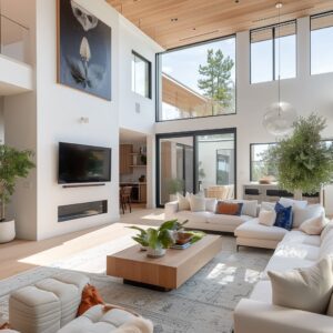 Functional Layouts for Comfortable Living Room Interior | FH