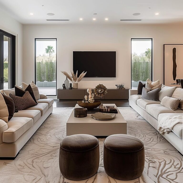 The Role of Texture & Cohesive Color Schemes in Modern-Transitional ...