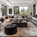 Designing Duality: Strength and Softness in Living Rooms