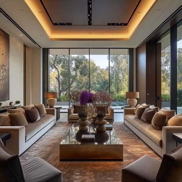 Living room: The Convergence of Comfort in Interior Artistry