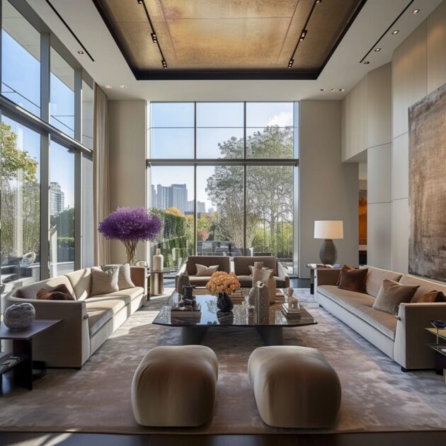 Living room: The Convergence of Comfort in Interior Artistry