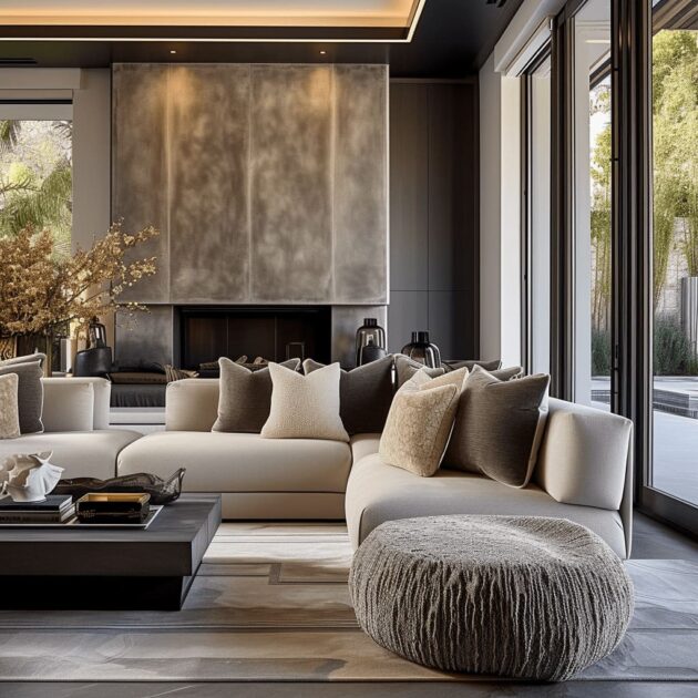 Bespoke Contemporary Luxury Living Room Interior Design | FH