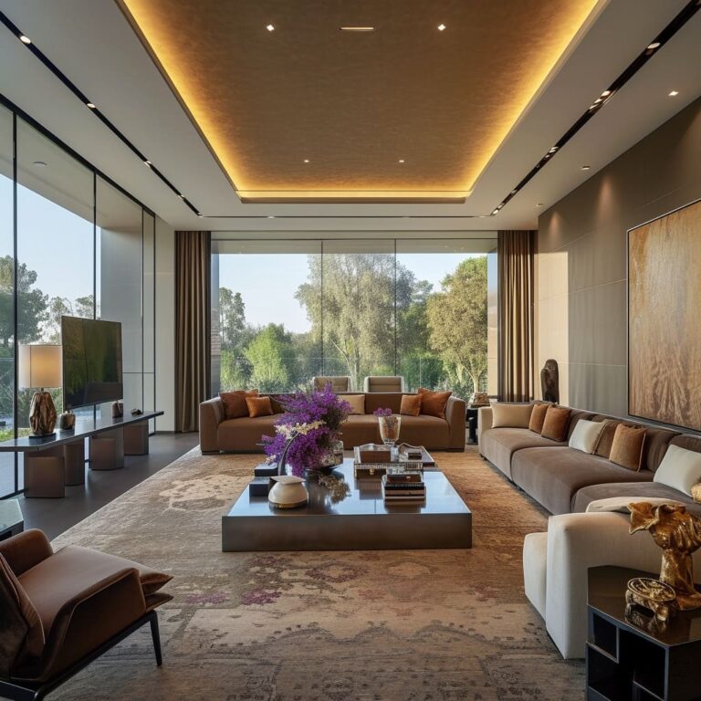 Living room: The Convergence of Comfort in Interior Artistry