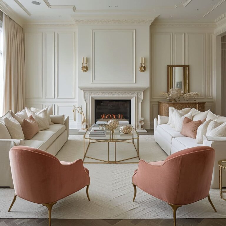 Classic Elegance: Timeless Living Room Interiors with Grace