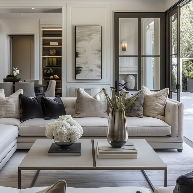 Crafting Cohesive Narratives in Home Decor in Luxury Transitional Style