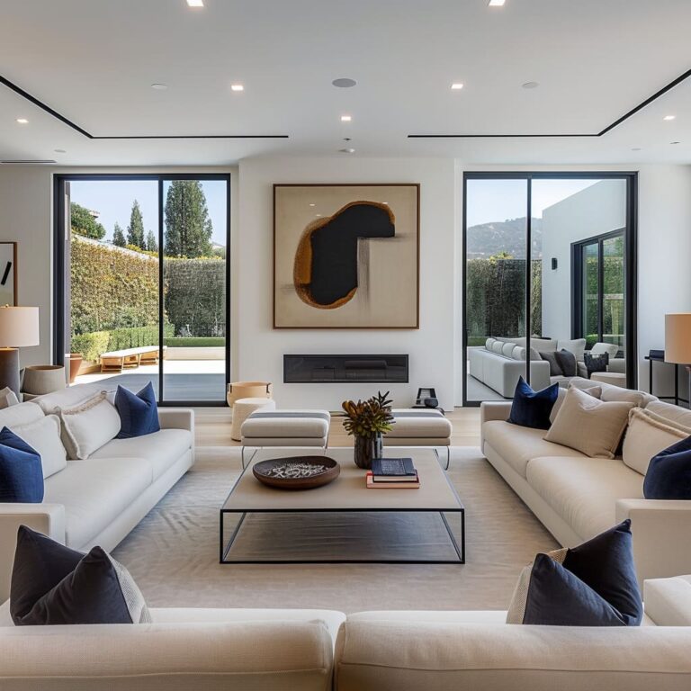 Modern Living Room: Aesthetics and Function in Home Design