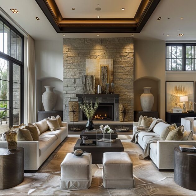 Architectural Elegance and Luxury Decor in Interior Design