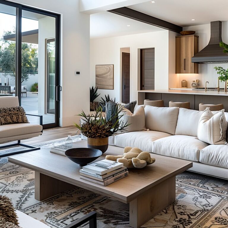 Contemporary Rustic Living Room Design Inspiration & Tips