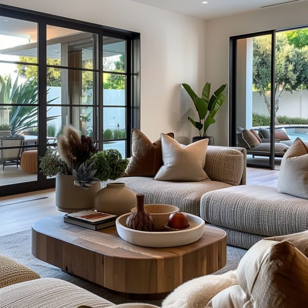 Contemporary Rustic Living Room Design Inspiration & Tips