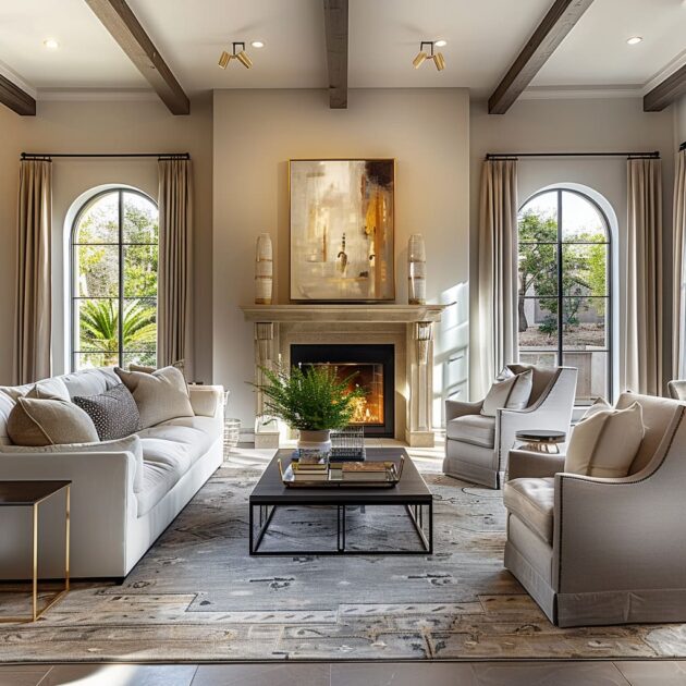 Ergonomics, Ambiance, and Continuity in Living Room Interior