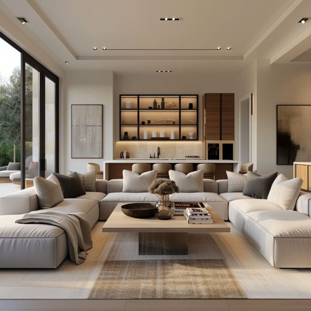 The Core Characteristics of Contemporary Living Room Design