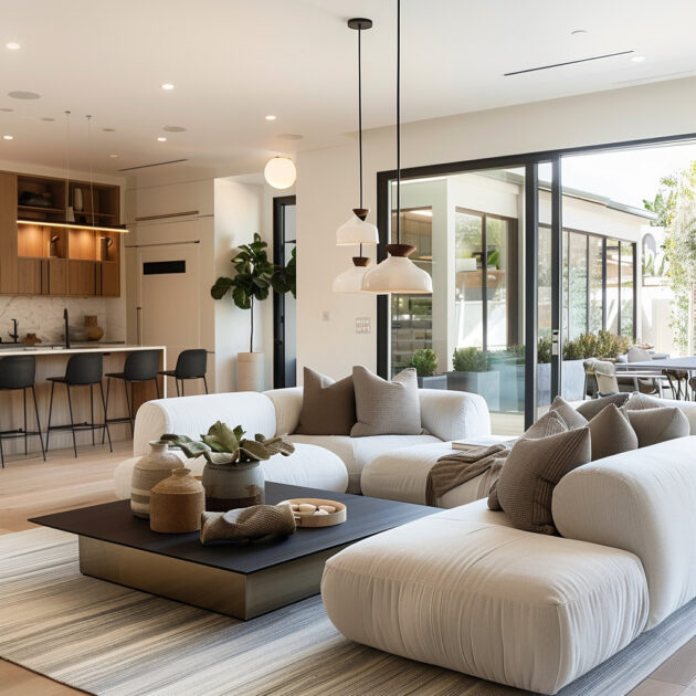 Harmonizing Space and Style: Modern Living Room Design | FH