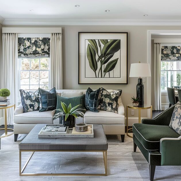 Multifaceted Role of Floral Patterns in Transitional Design