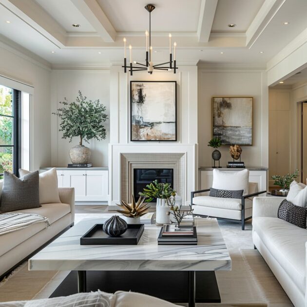 Ergonomics, Ambiance, and Continuity in Living Room Interior