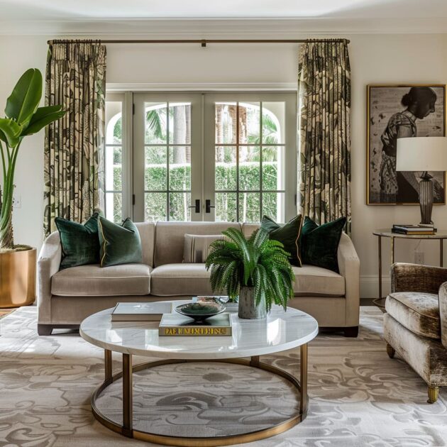 Multifaceted Role of Floral Patterns in Transitional Design