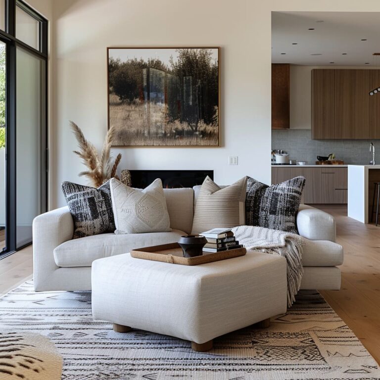 Contemporary Rustic Living Room Design Inspiration & Tips